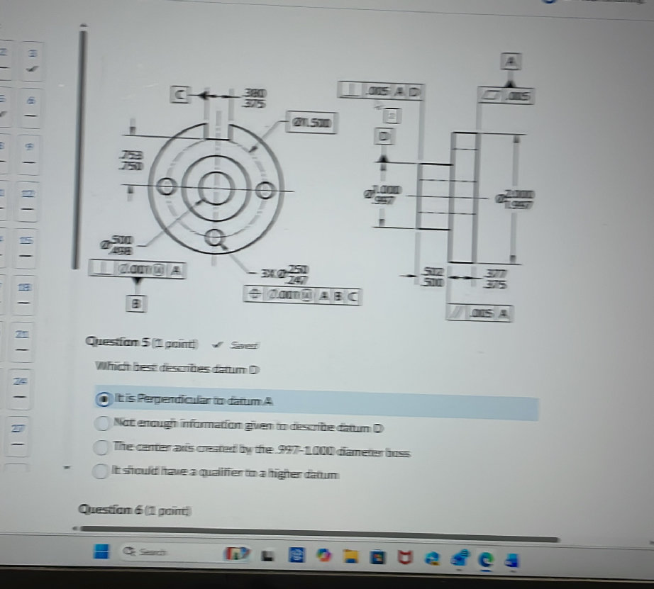 Question 5 (1 point) Saved Which best | StudyX