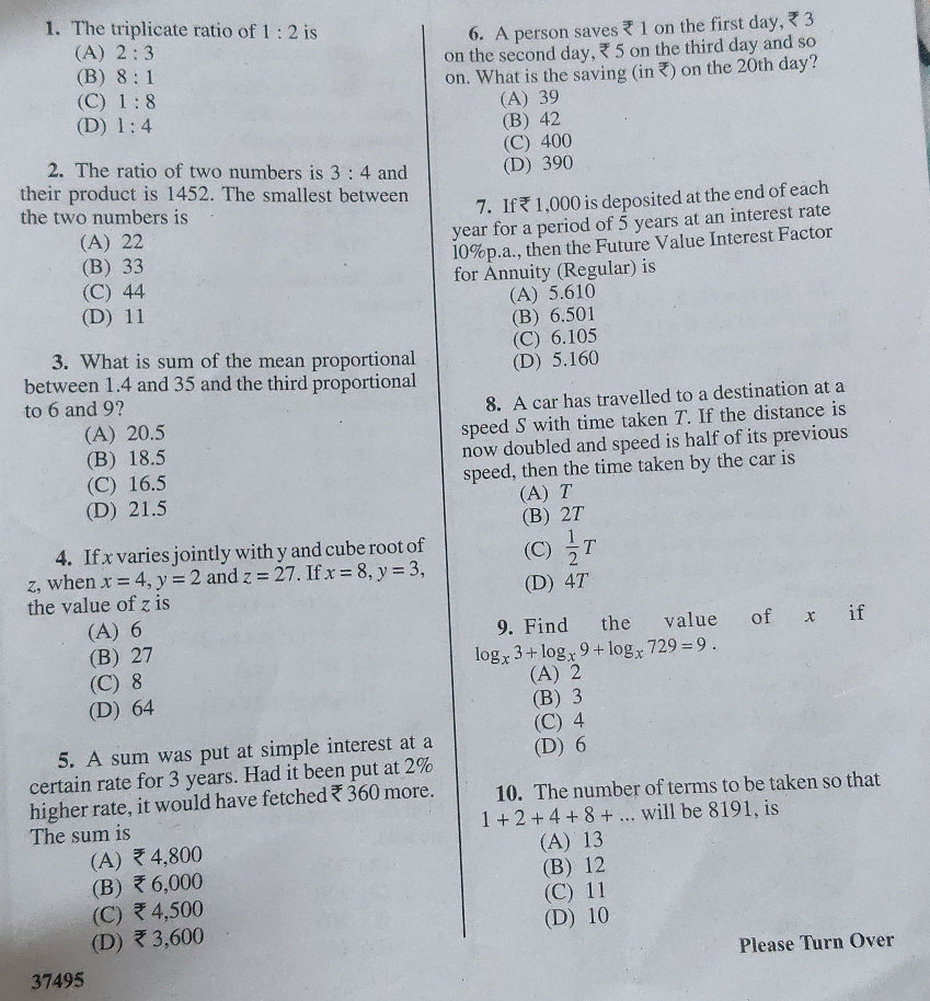 The ratio of two numbers is 3: 4 and their | StudyX
