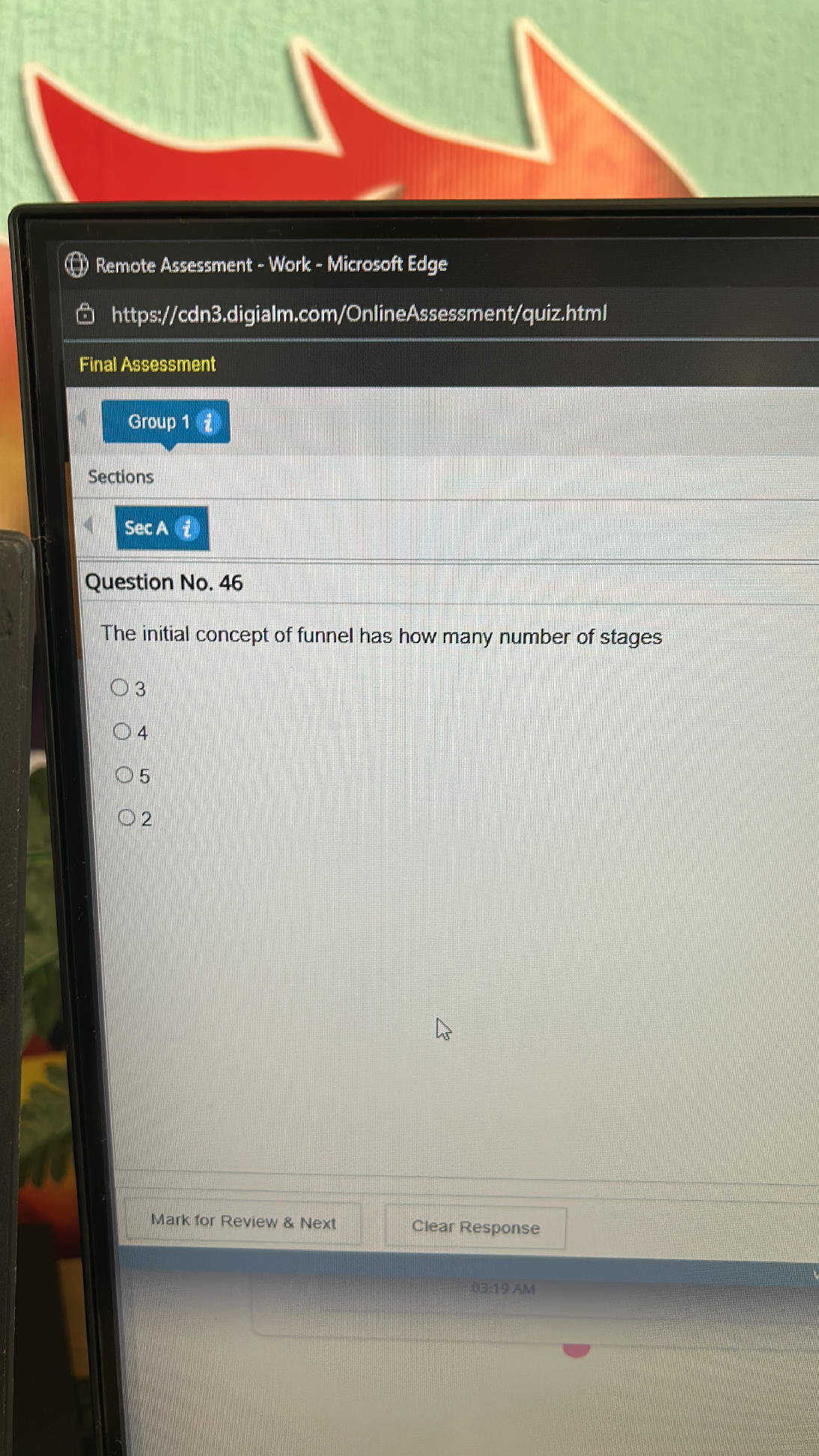 Question No. 46 The initial concept of | StudyX