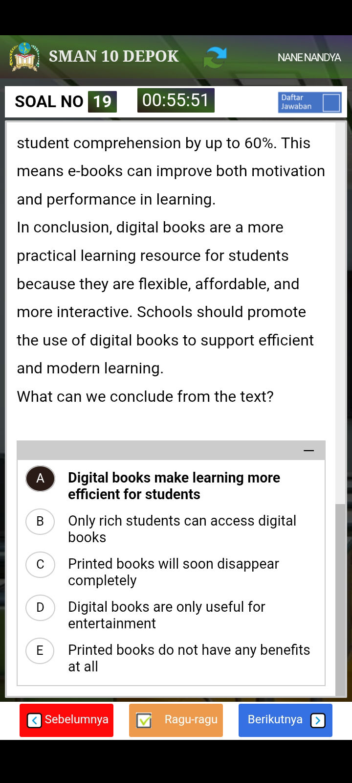 student comprehension by up to 60%. This | StudyX