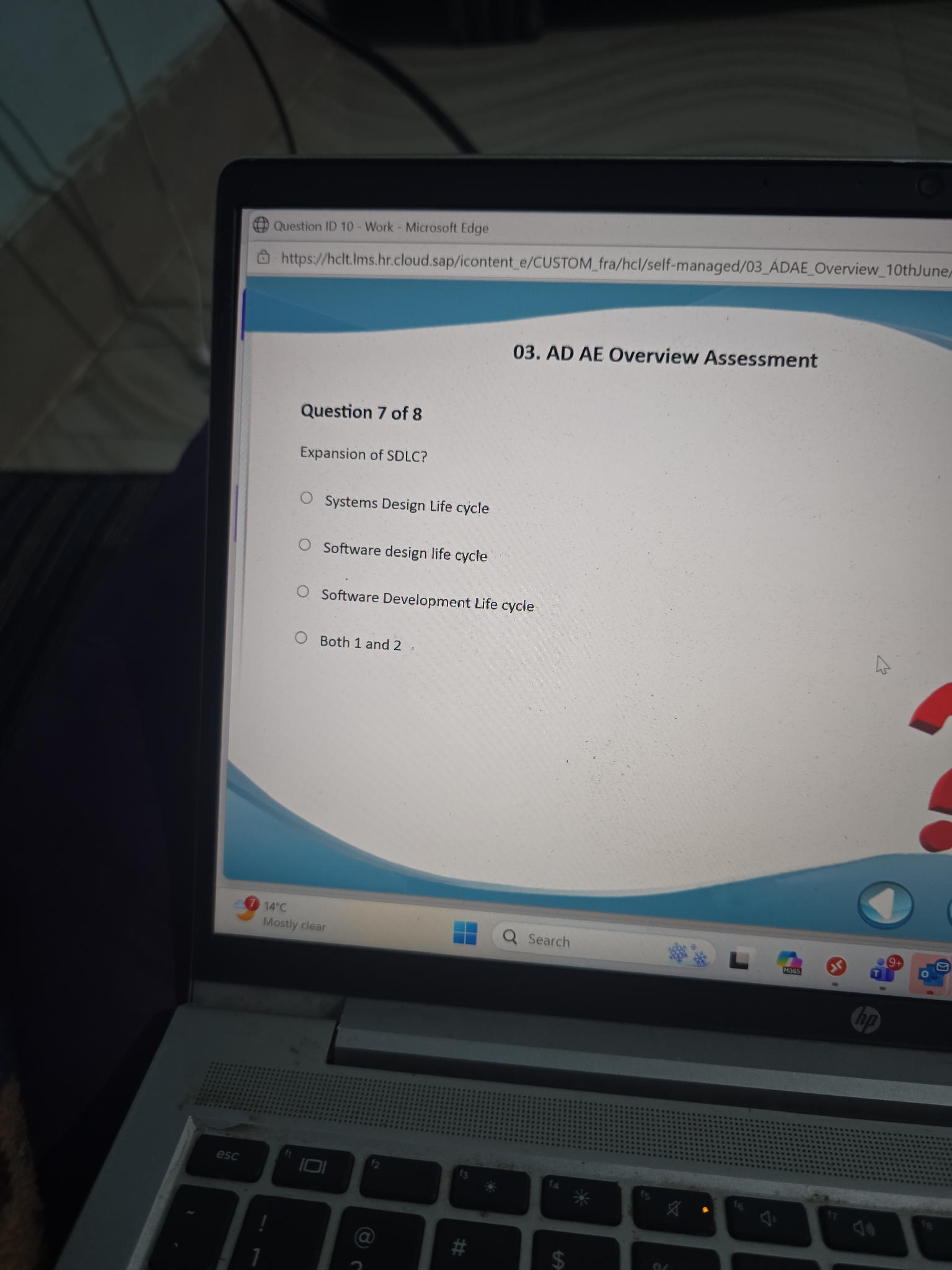 Expansion of SDLC? Systems Design Life cycle | StudyX