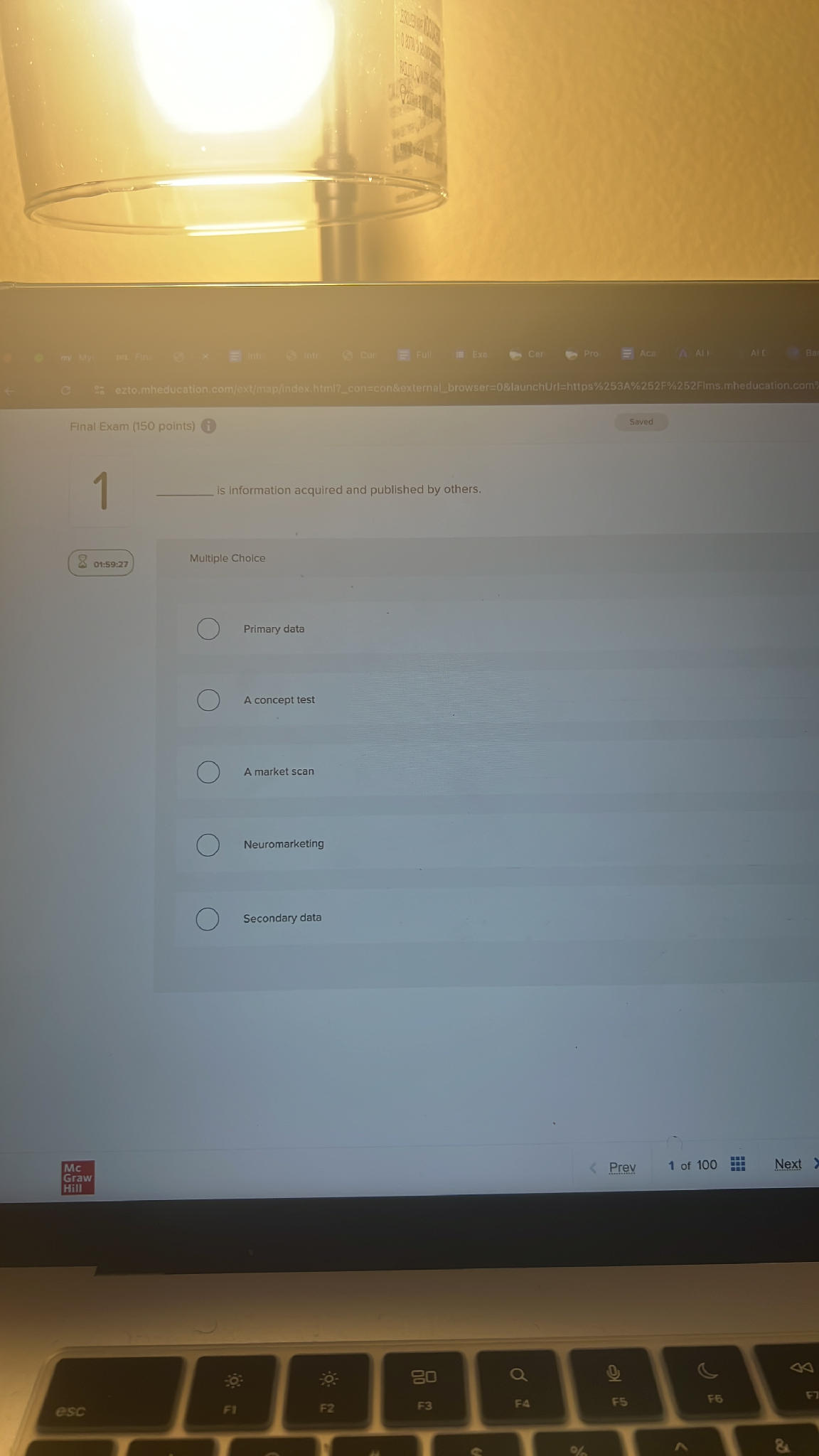 Multiple Choice 1. ______ is information | StudyX