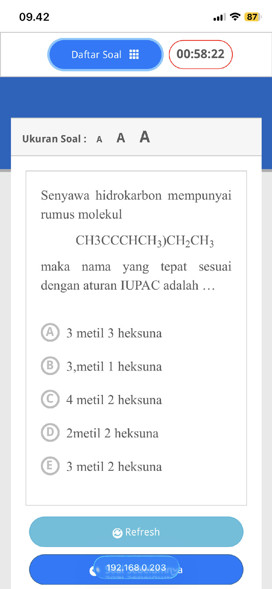 Senyawa hidrokarbon mempunyai rumus molekul | StudyX
