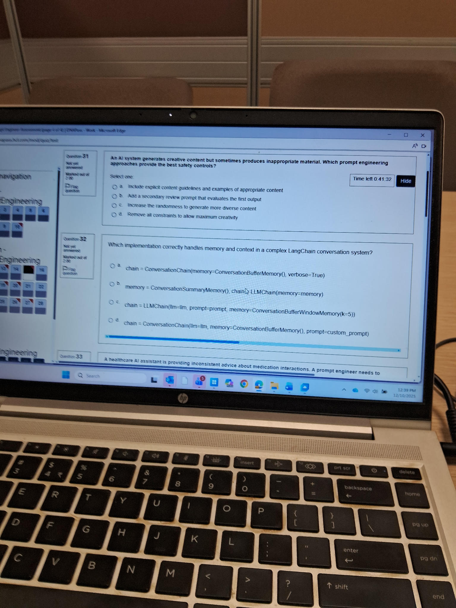An AI system generates creative content but | StudyX