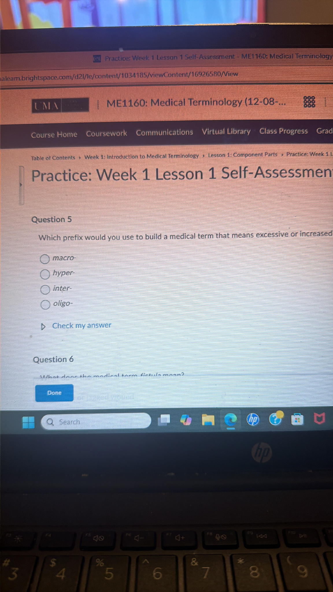 Which prefix would you use to build a | StudyX