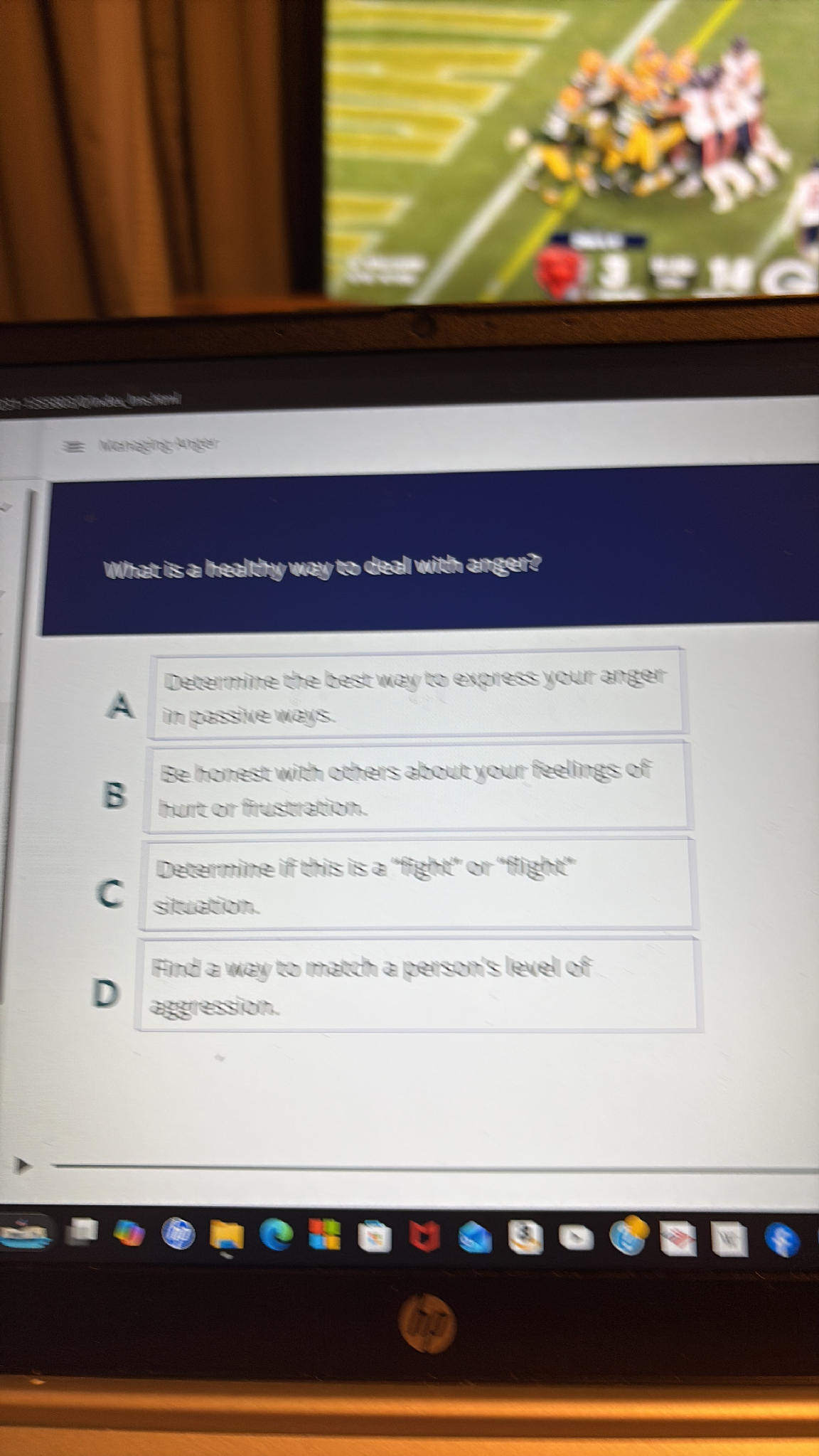 What is a healthy way to deal with anger? | StudyX