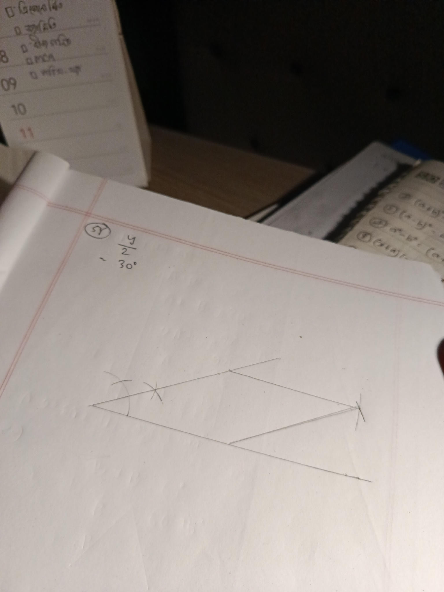 $ {4}{2} - 30^ $ [Drawing of geometric | StudyX