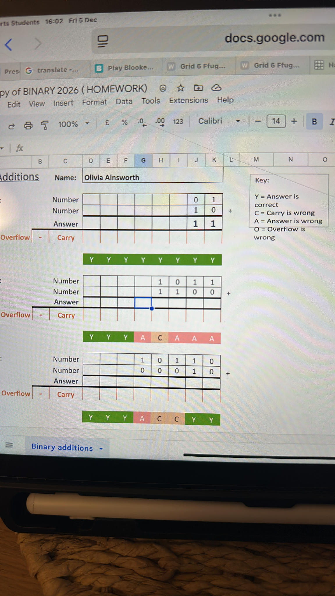 Number 0 1 Number 1 0 + Answer 1 1 ``` | StudyX
