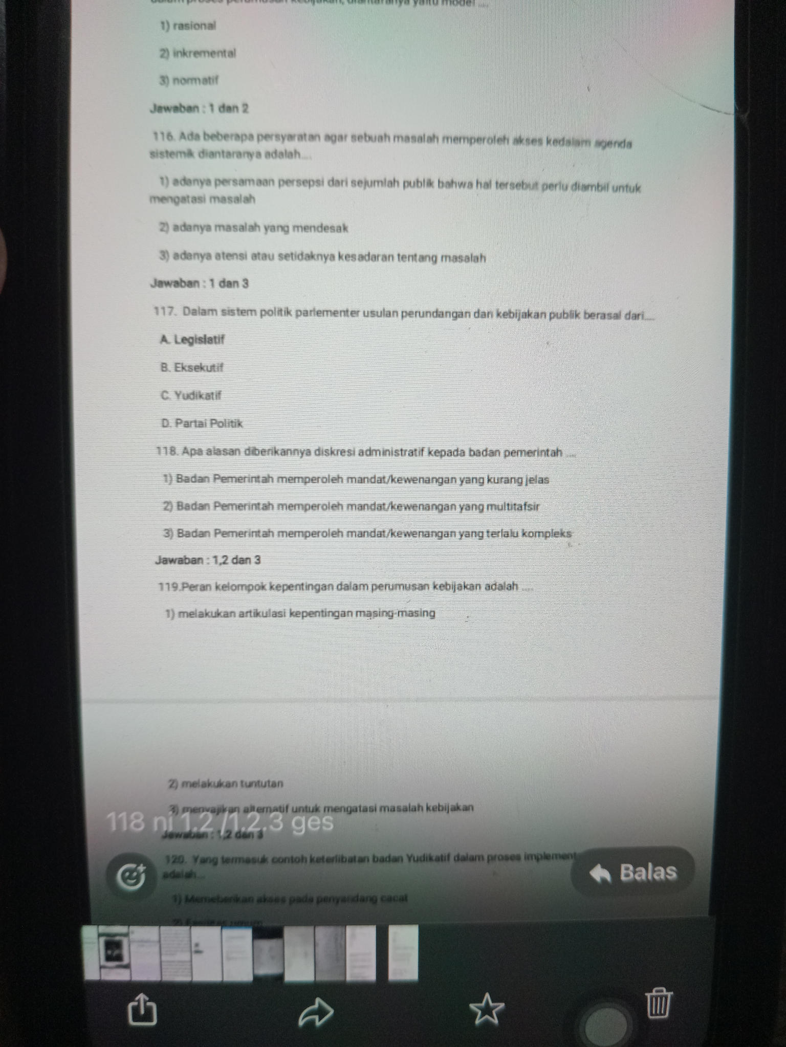 116. Ada beberapa persyaratan agar sebuah | StudyX