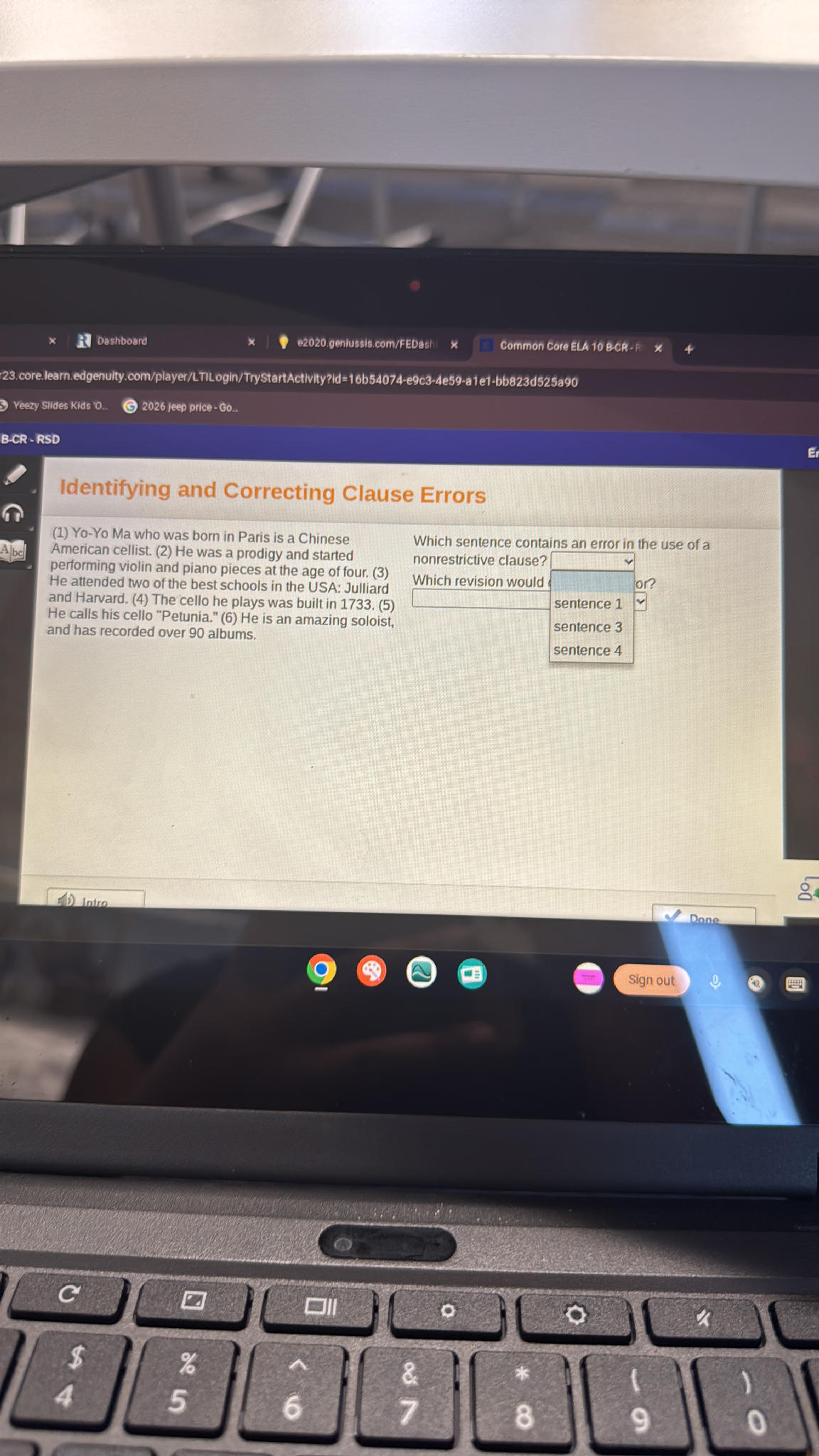 Identifying and Correcting Clause Errors | StudyX