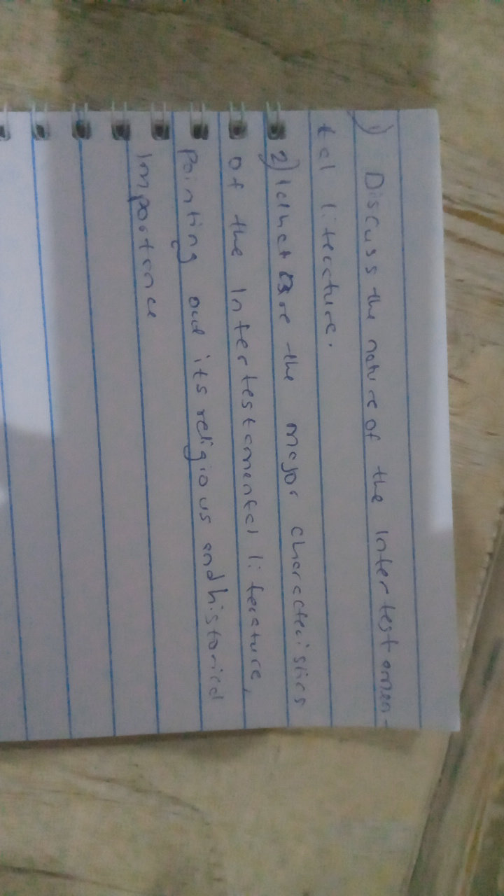 2) Iclhet Bre the major characteristics Of | StudyX