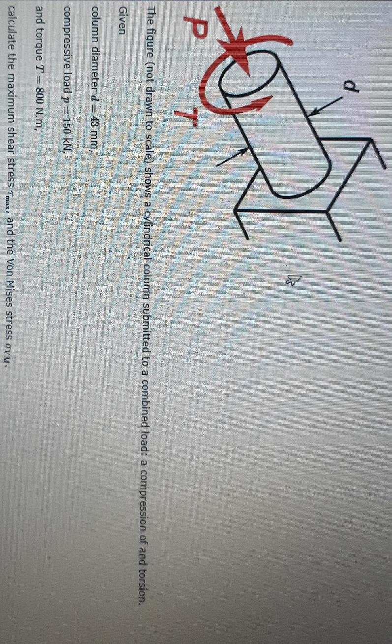 The figure (not drawn to scale) shows a | StudyX