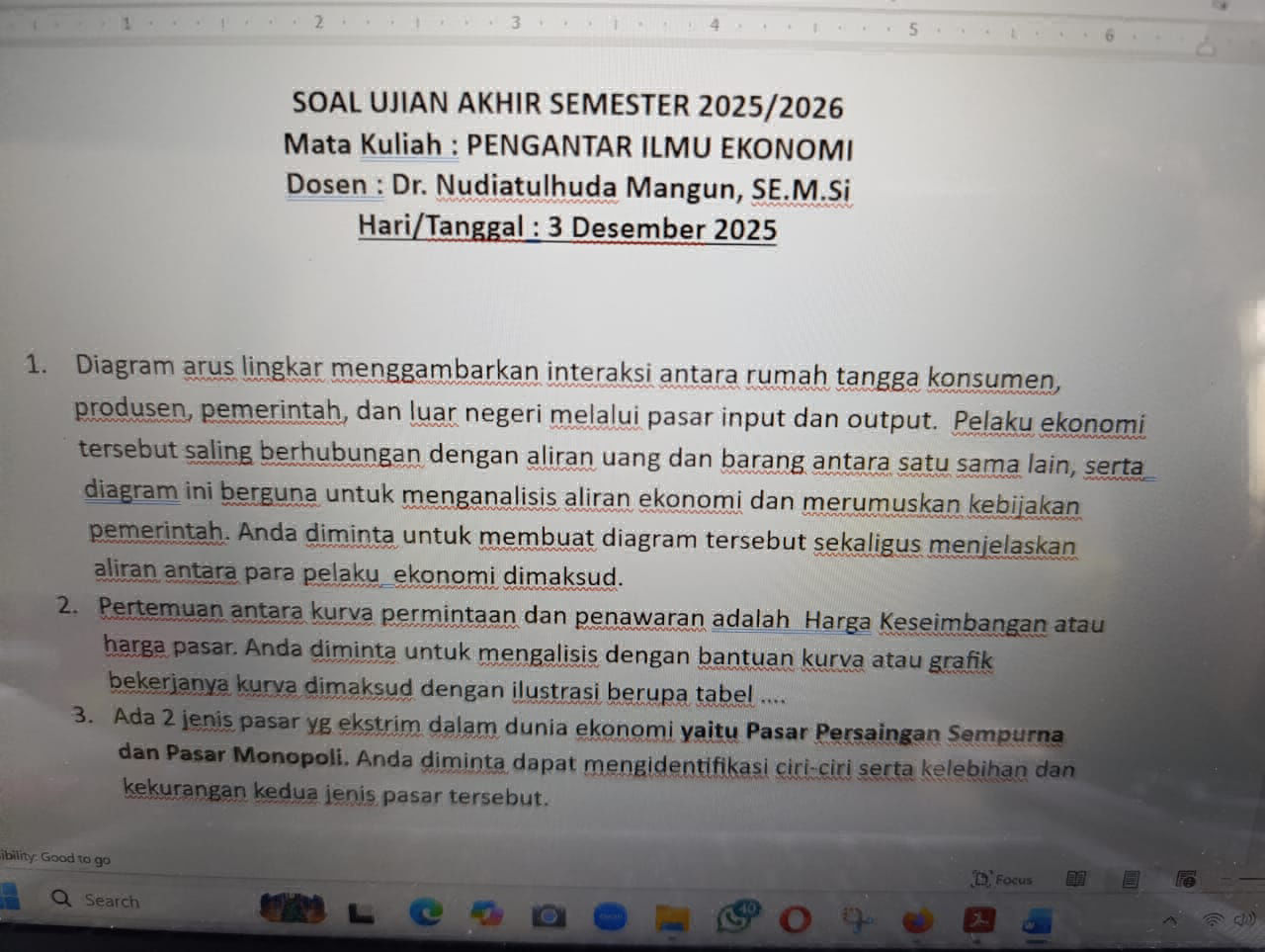 Diagram arus lingkar menggambarkan interaksi | StudyX