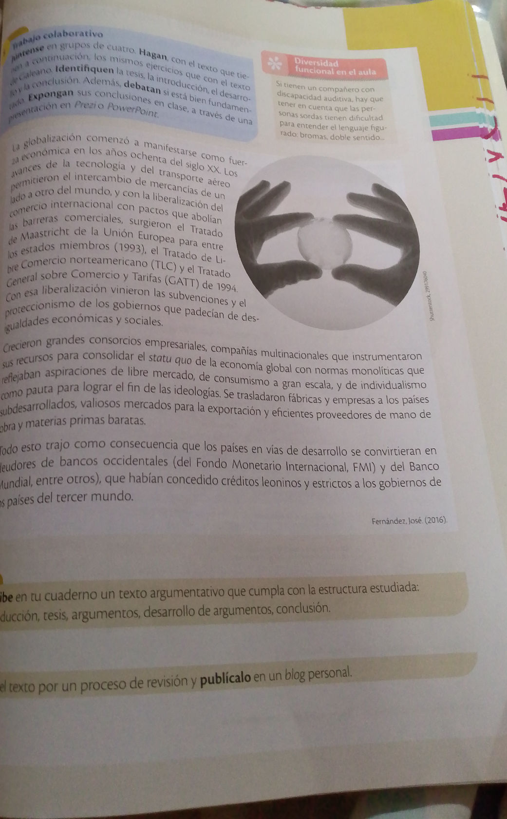 Escribe en tu cuaderno un texto | StudyX