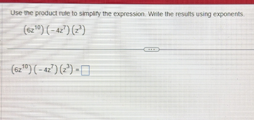 Use the product rule to simplify the | StudyX