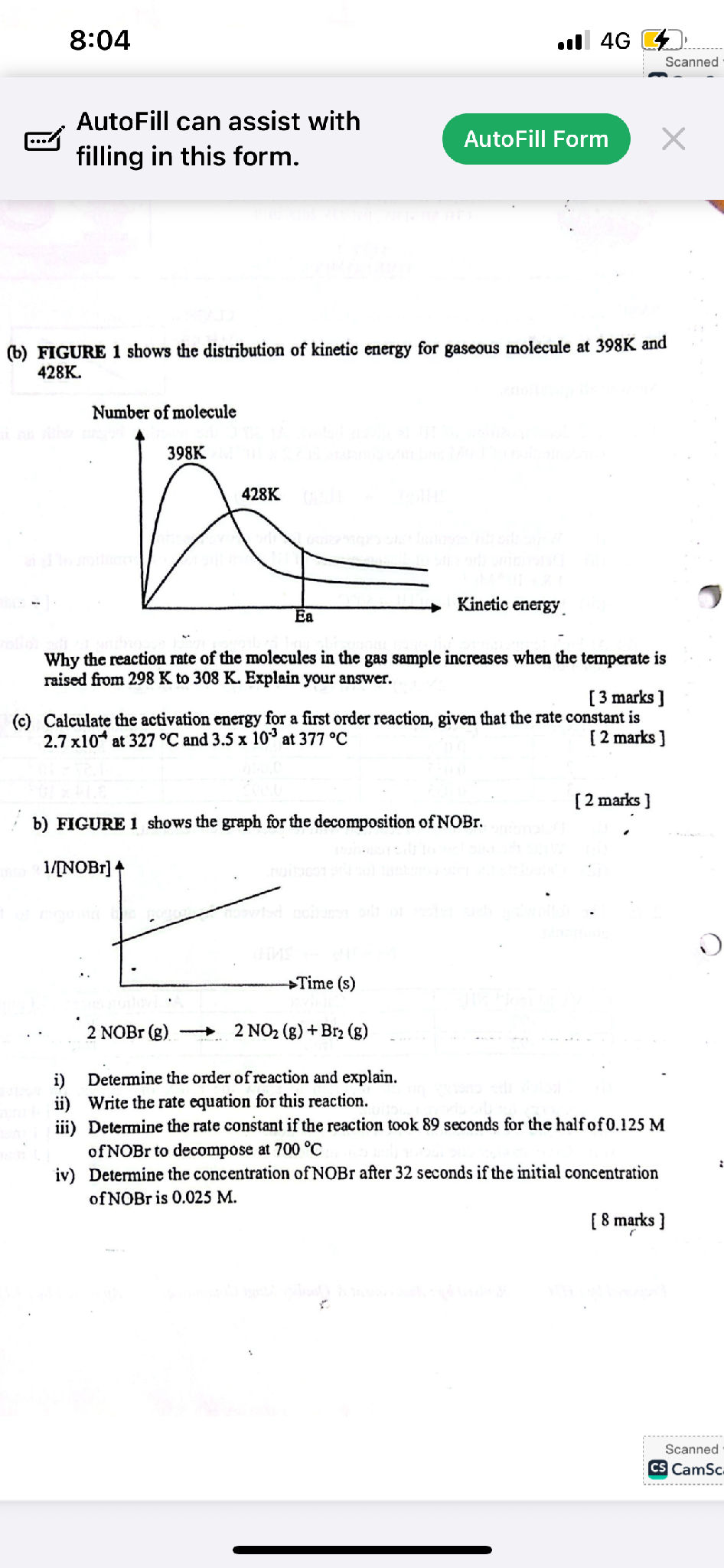 FIGURE 1 shows the distribution of kinetic | StudyX