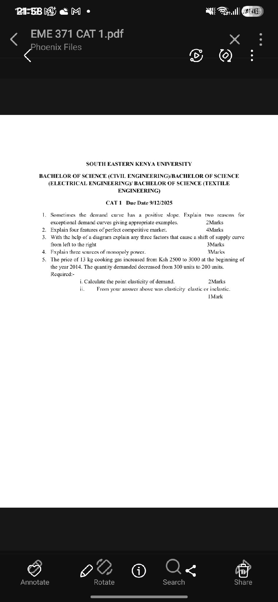 Sometimes the demand curve has a positive | StudyX