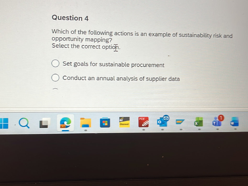 Which of the following actions is an example | StudyX