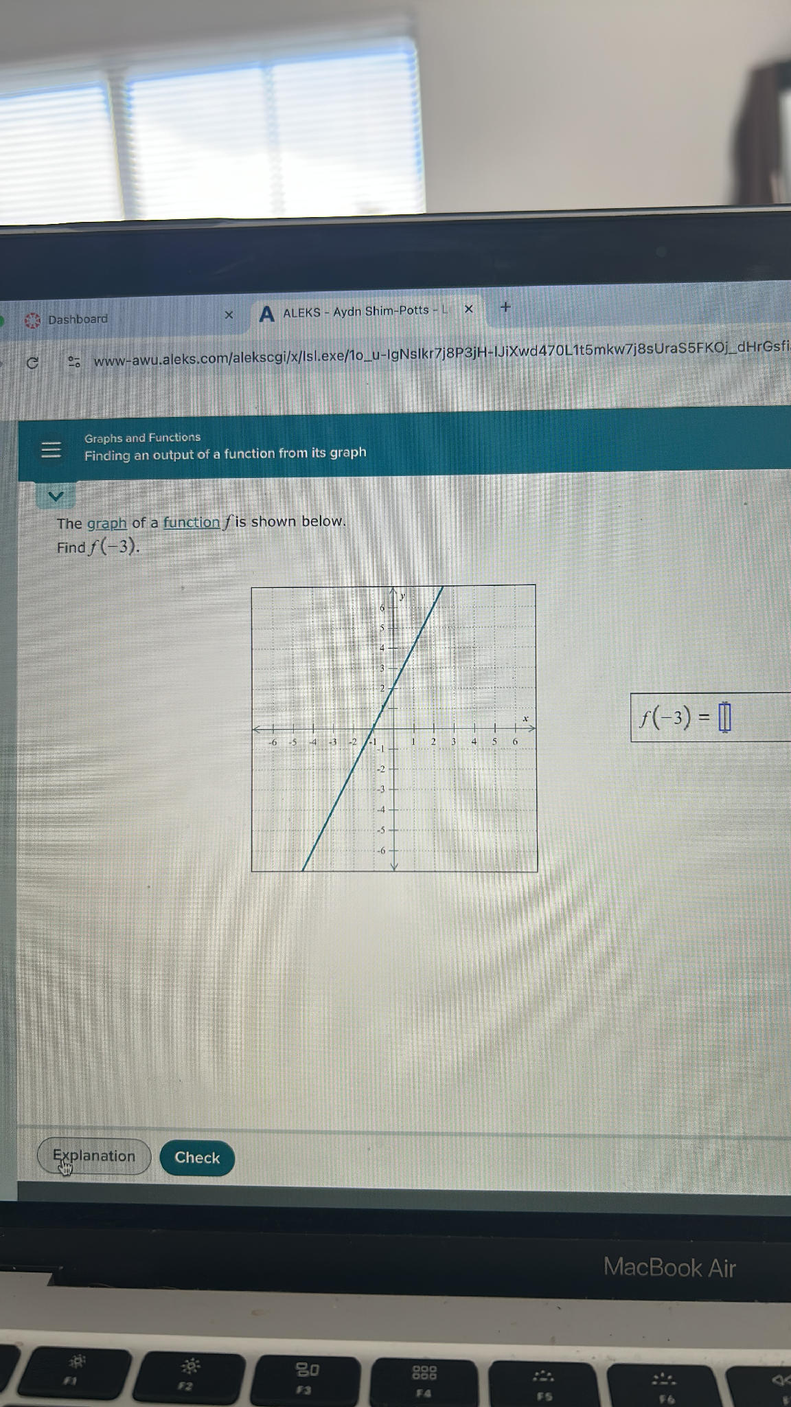 The graph of a function $f$ is shown below. | StudyX