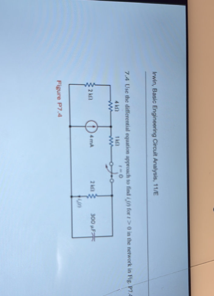 Use the differential equation approach to | StudyX