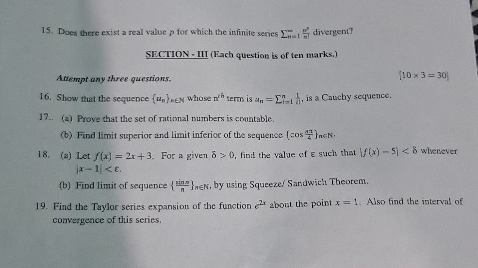 (a) Prove that the set of rational numbers | StudyX