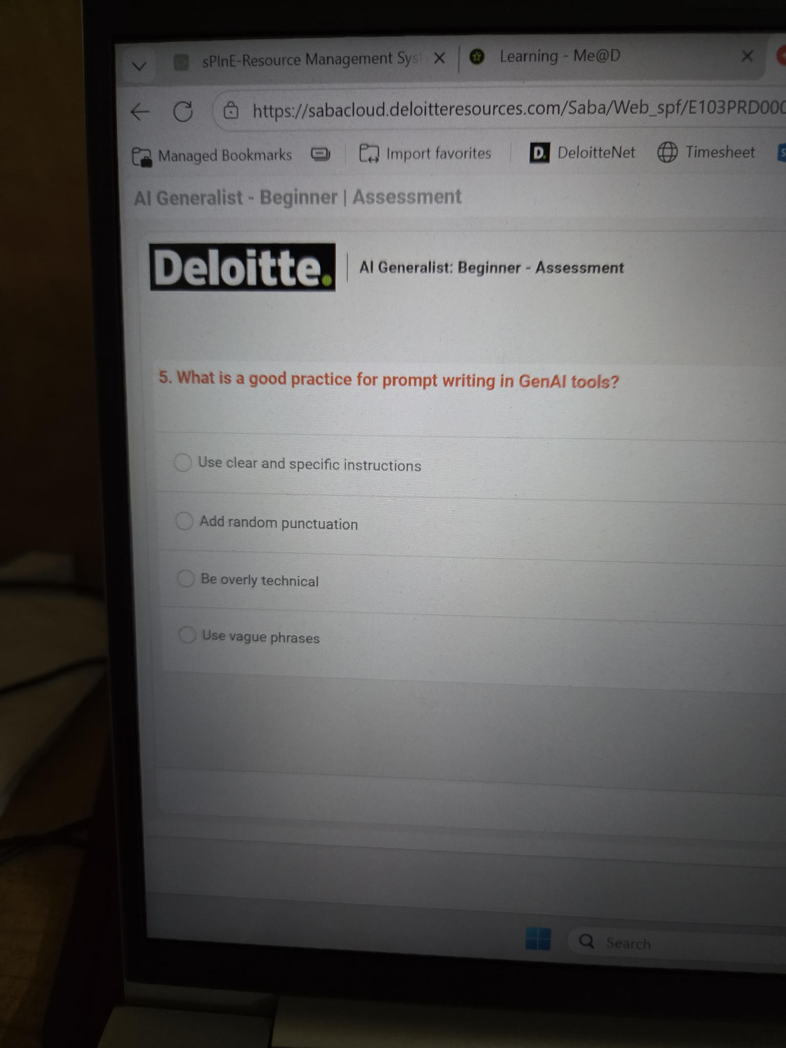 5. What is a good practice for prompt | StudyX