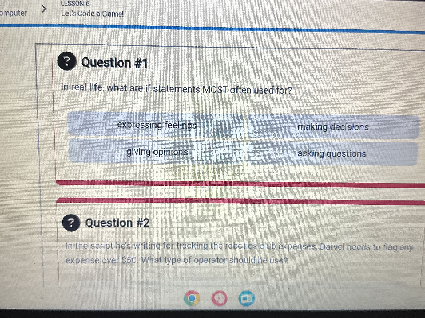 In real life, what are if statements MOST | StudyX