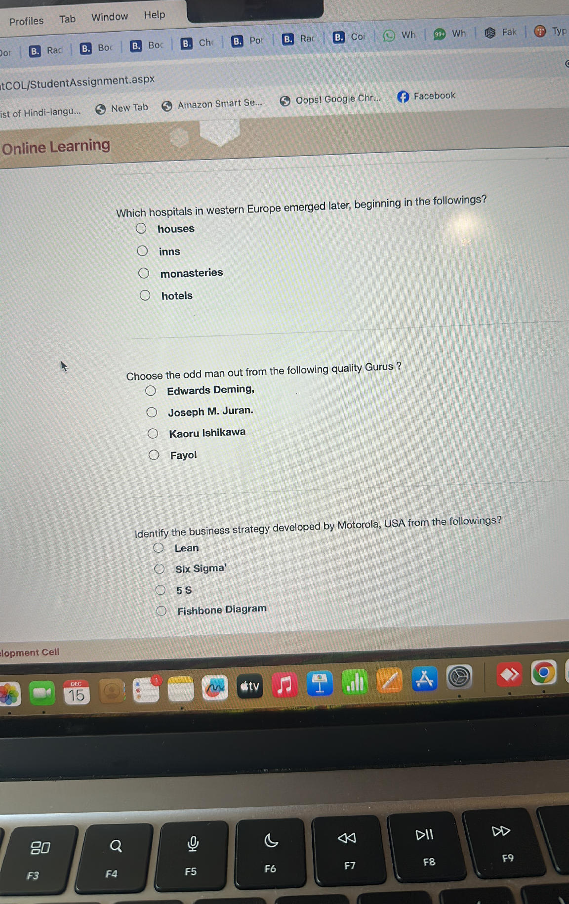 Choose the odd man out from the following | StudyX