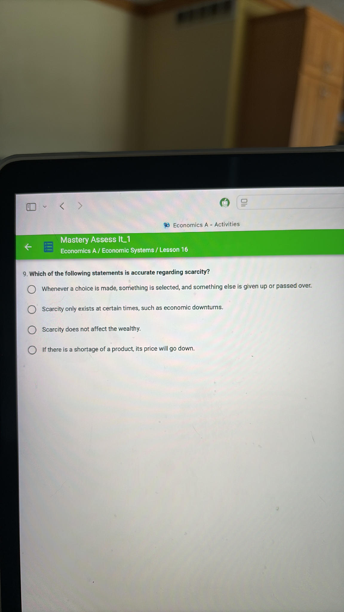 9. Which of the following statements is | StudyX