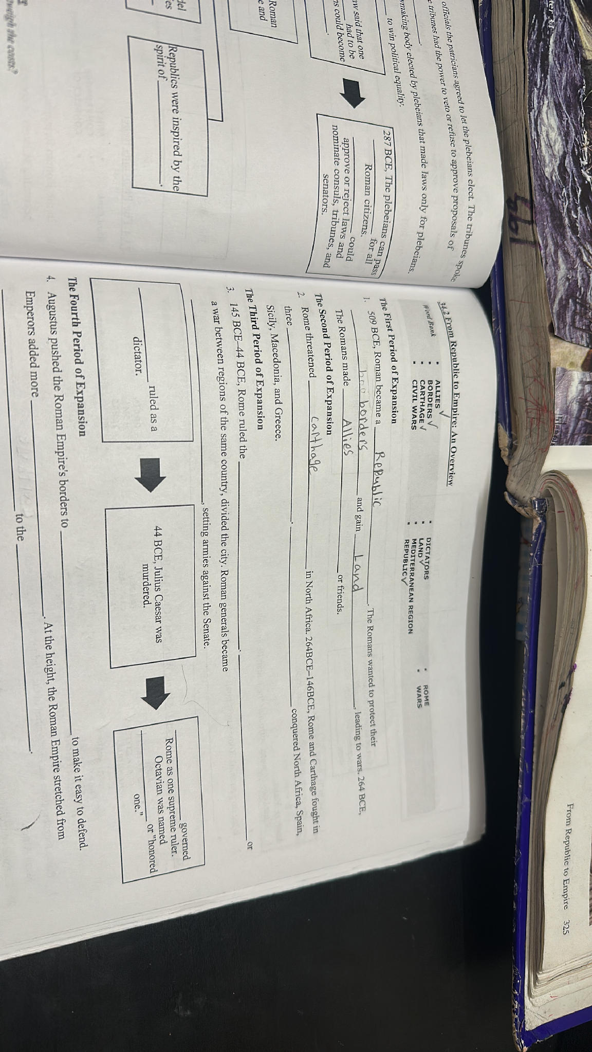 34.2 From Republic to Empire: An Overview | StudyX
