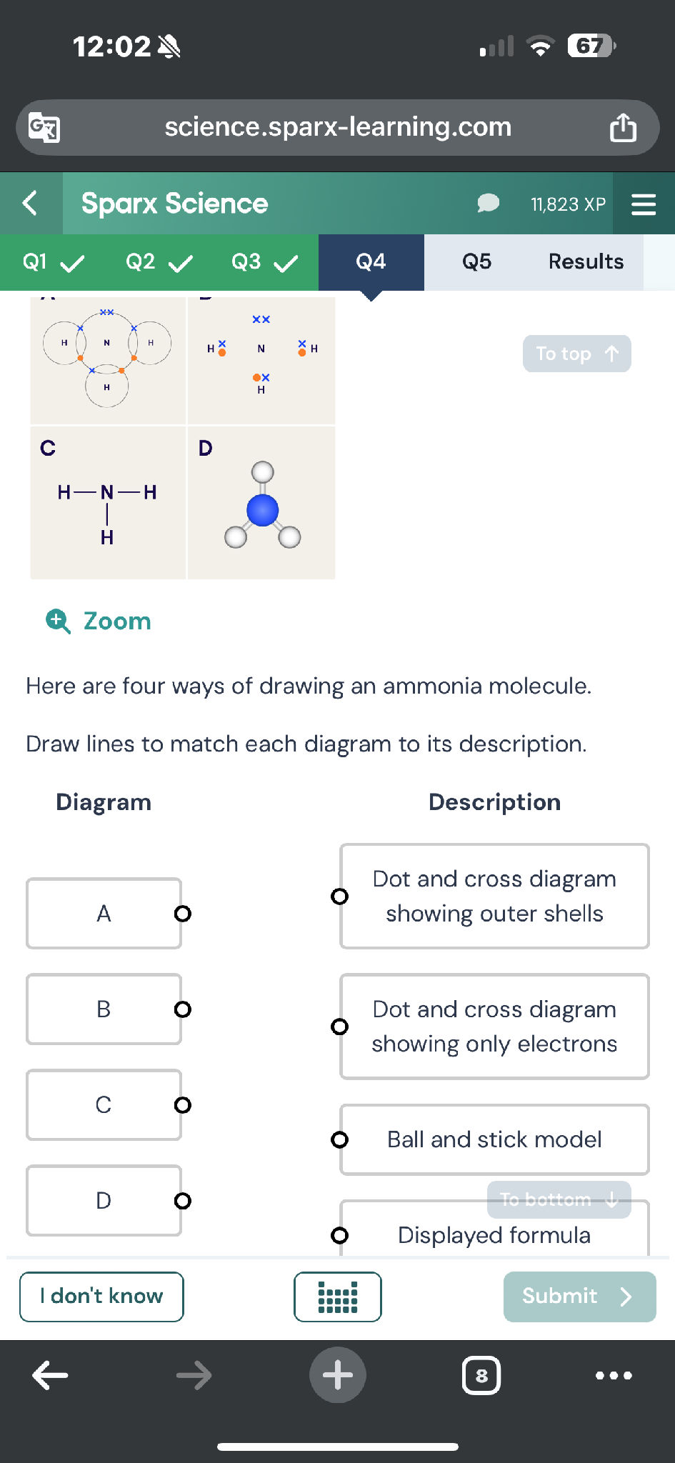 Here are four ways of drawing an ammonia | StudyX