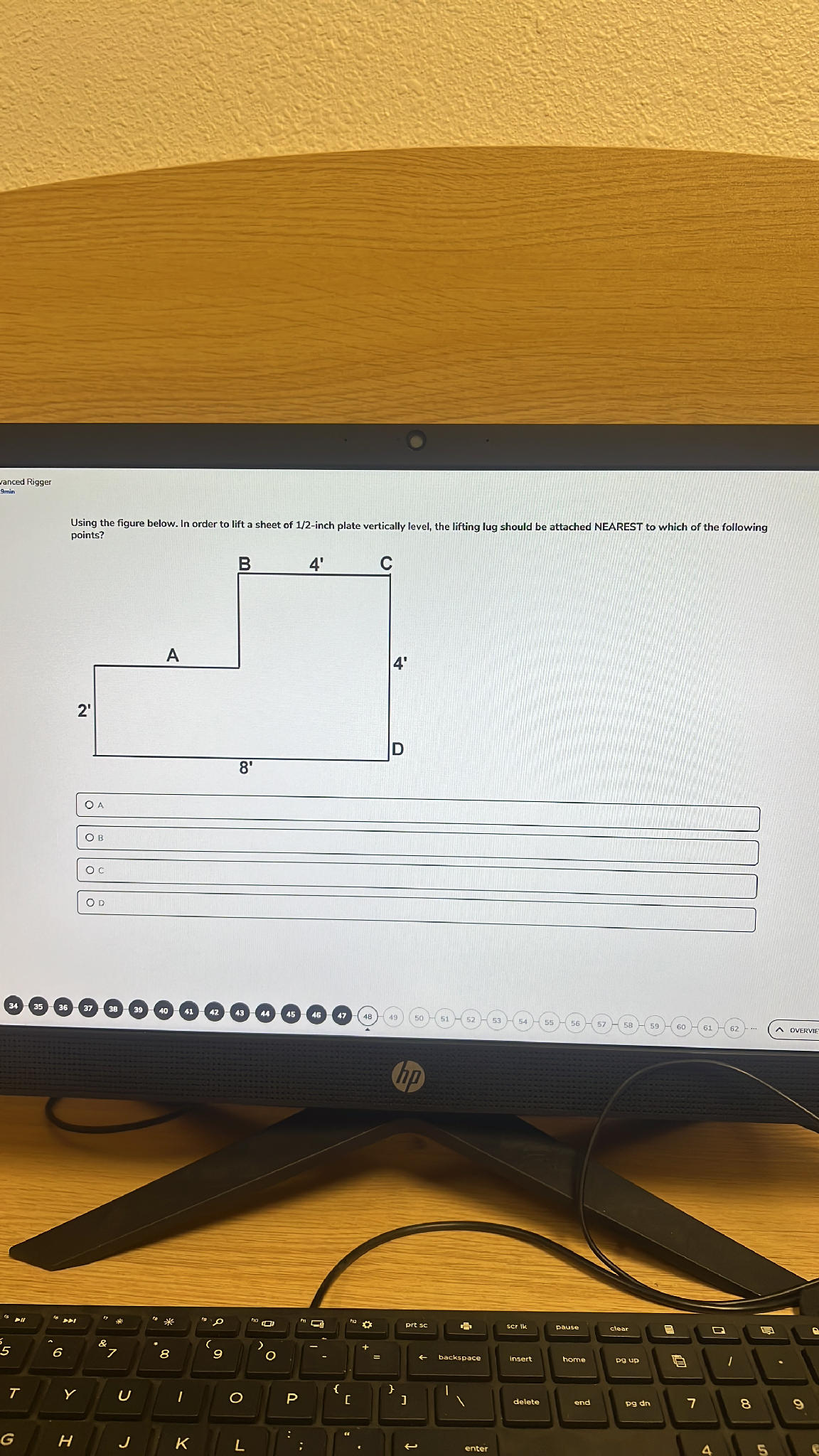Using the figure below. In order to lift a | StudyX