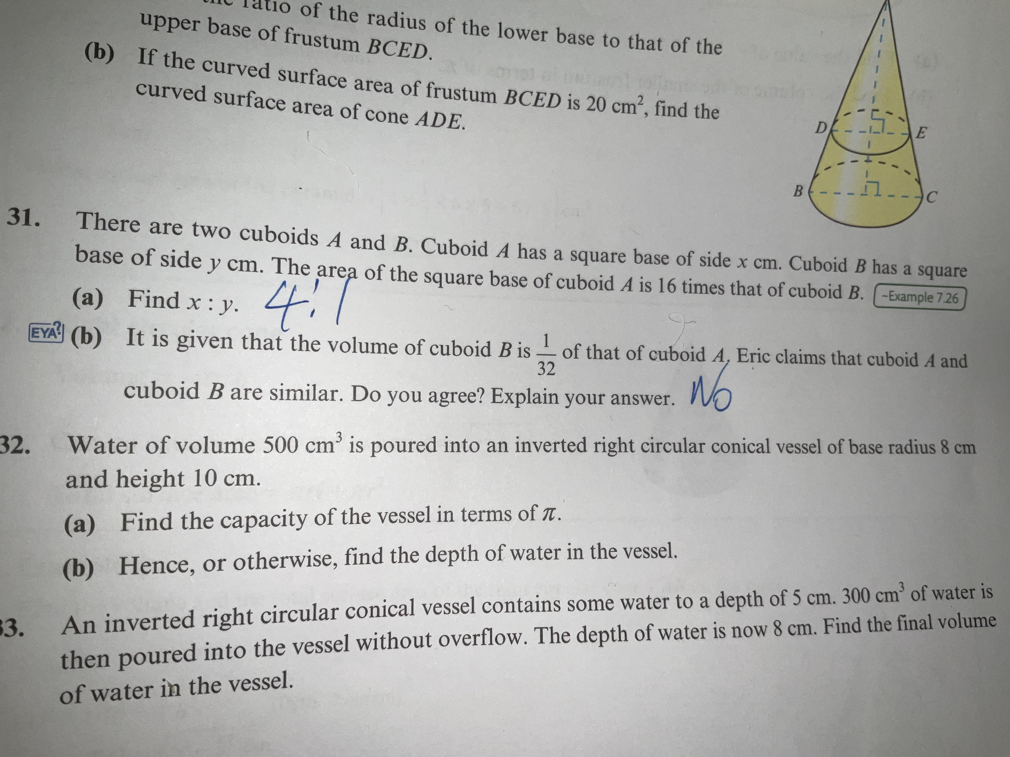 There are two cuboids $A$ and $B$. Cuboid | StudyX