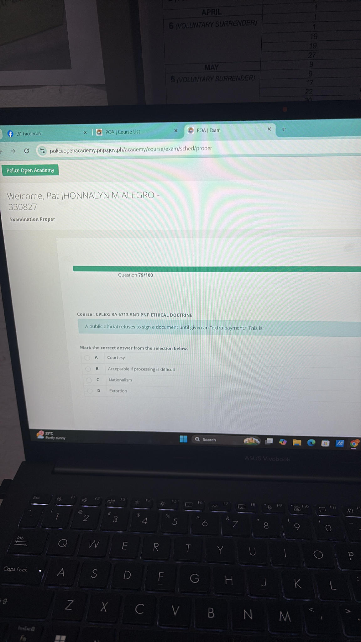 A public official refuses to sign a document | StudyX