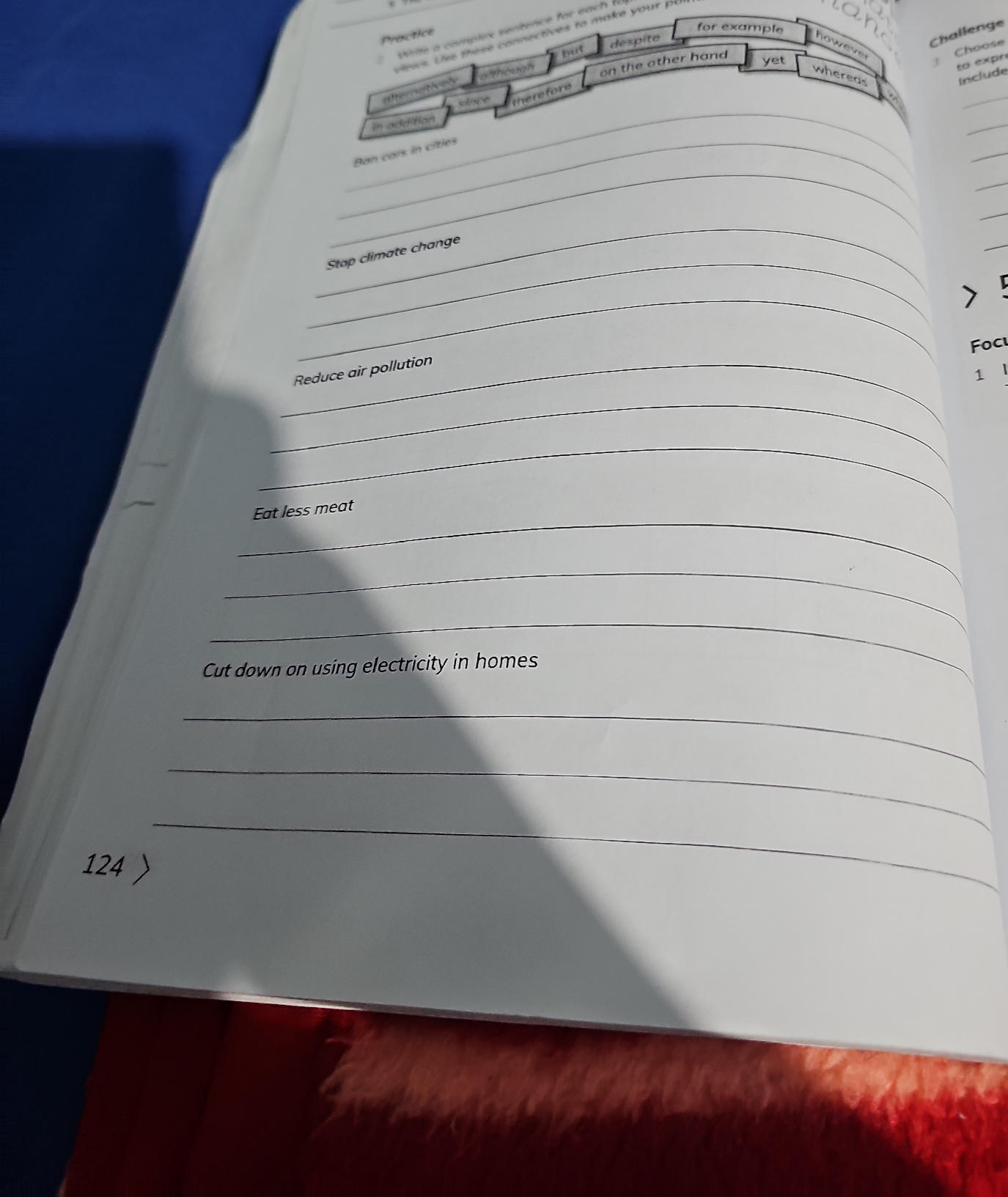 Practice Write a complex sentence for each | StudyX