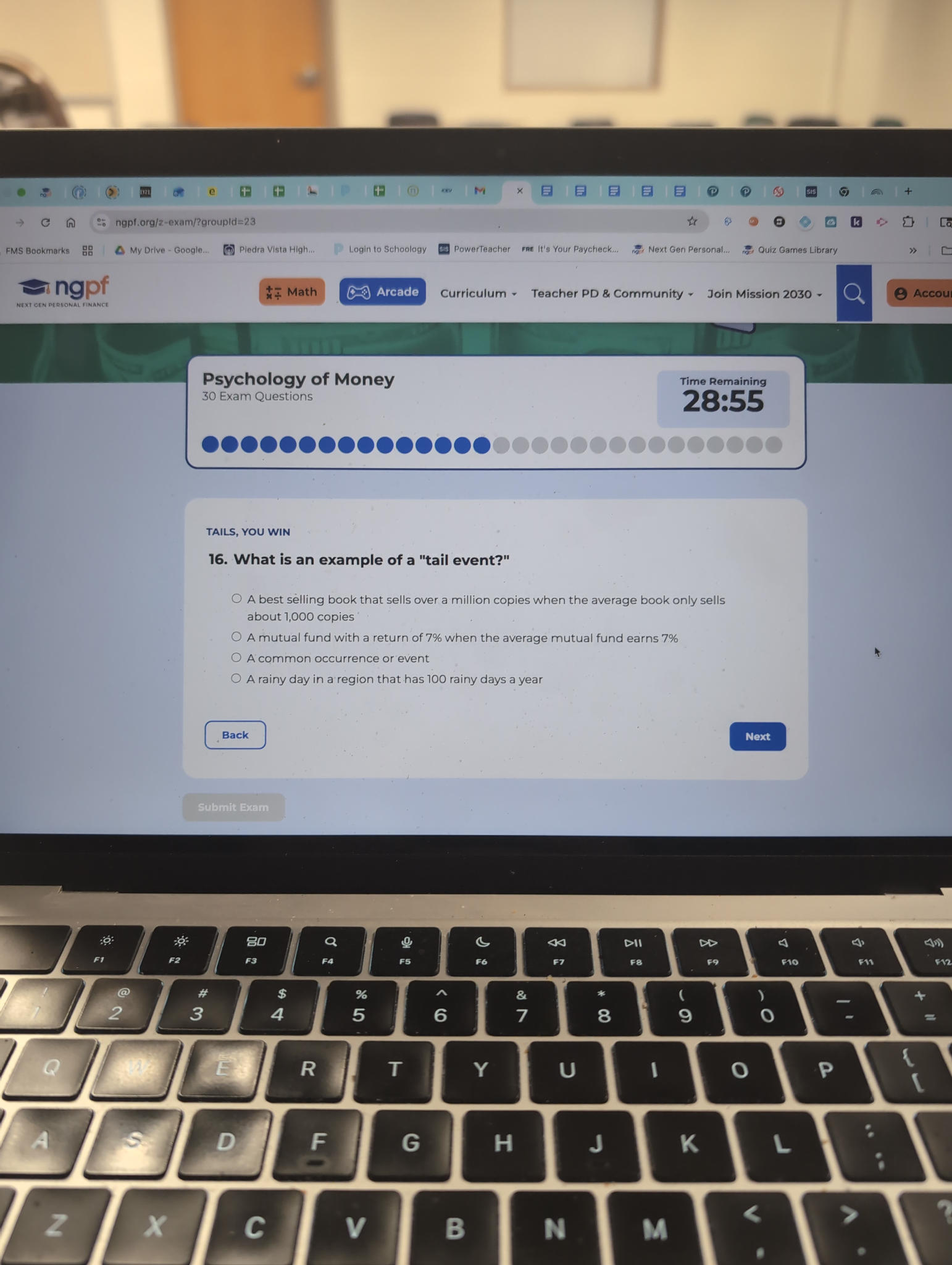 TAILS, YOU WIN 16. What is an example of a | StudyX
