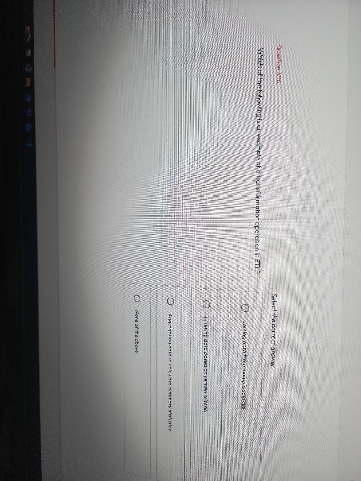 Which of the following is an example of a | StudyX