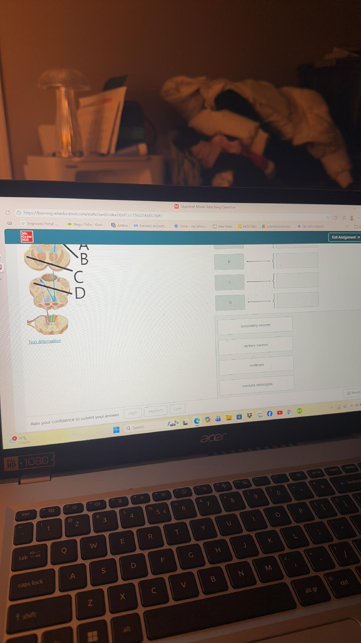 Match the labels (B, C, D) in the diagram | StudyX