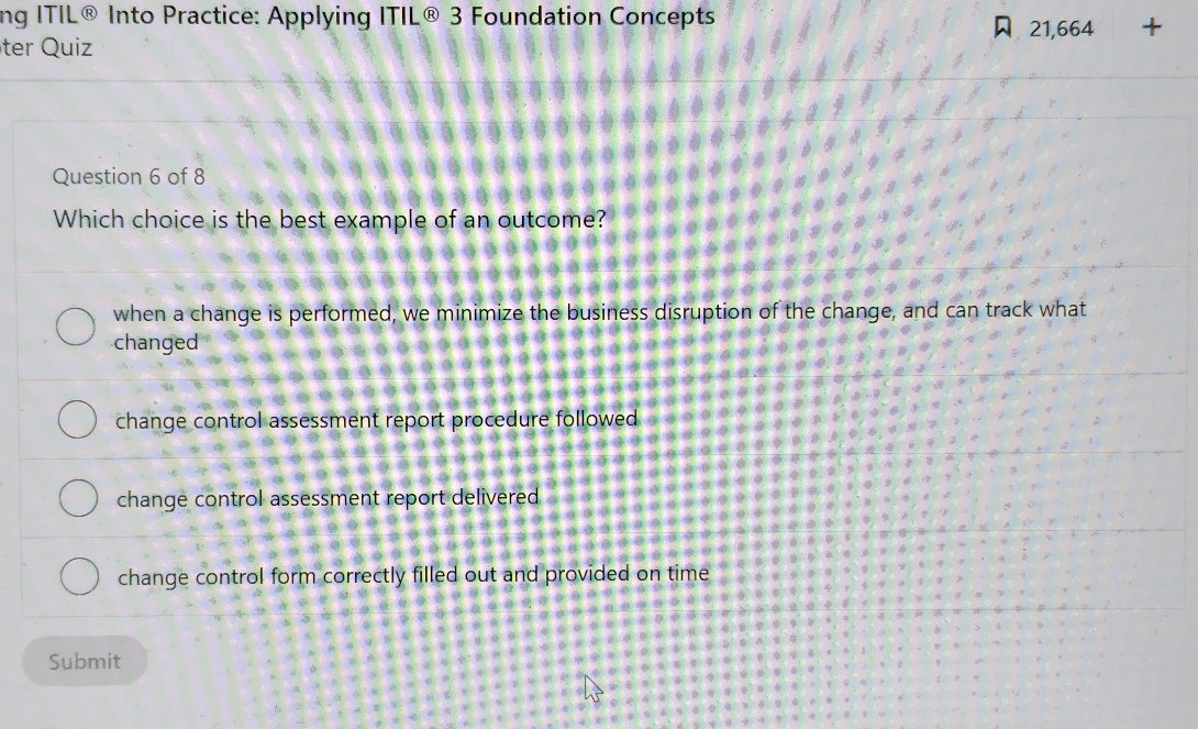 Which choice is the best example of an | StudyX