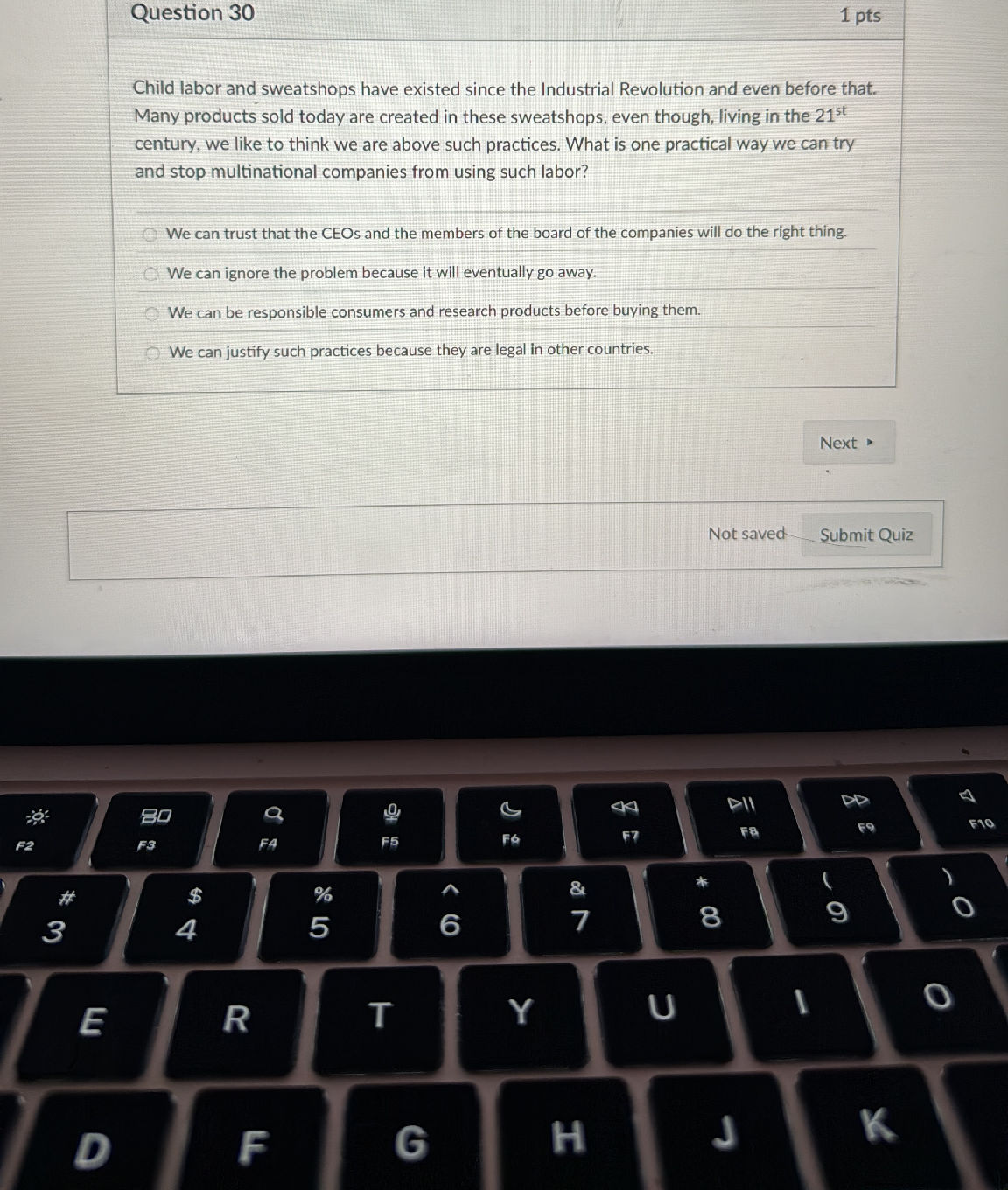 Child labor and sweatshops have existed | StudyX