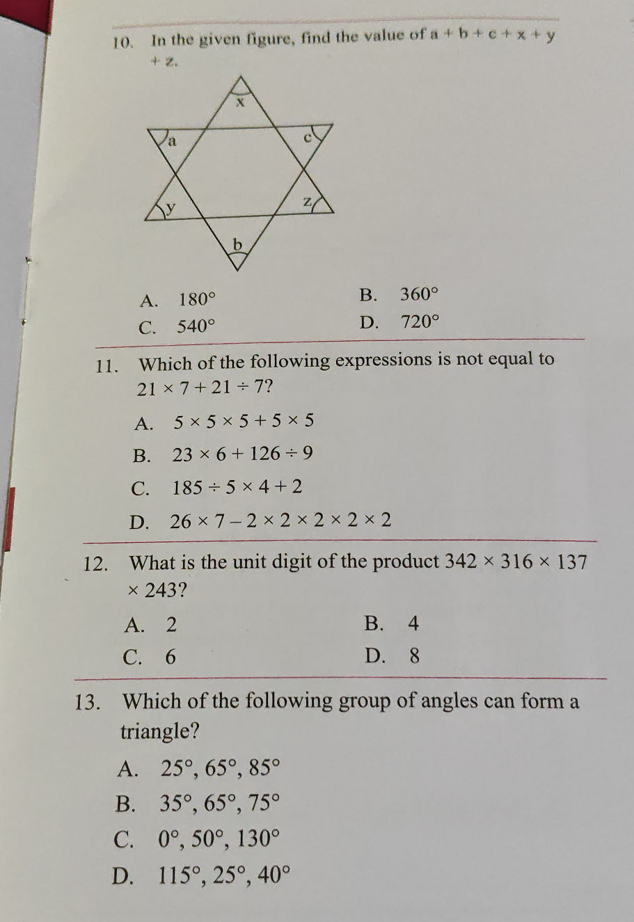 In the given figure, find the value of | StudyX