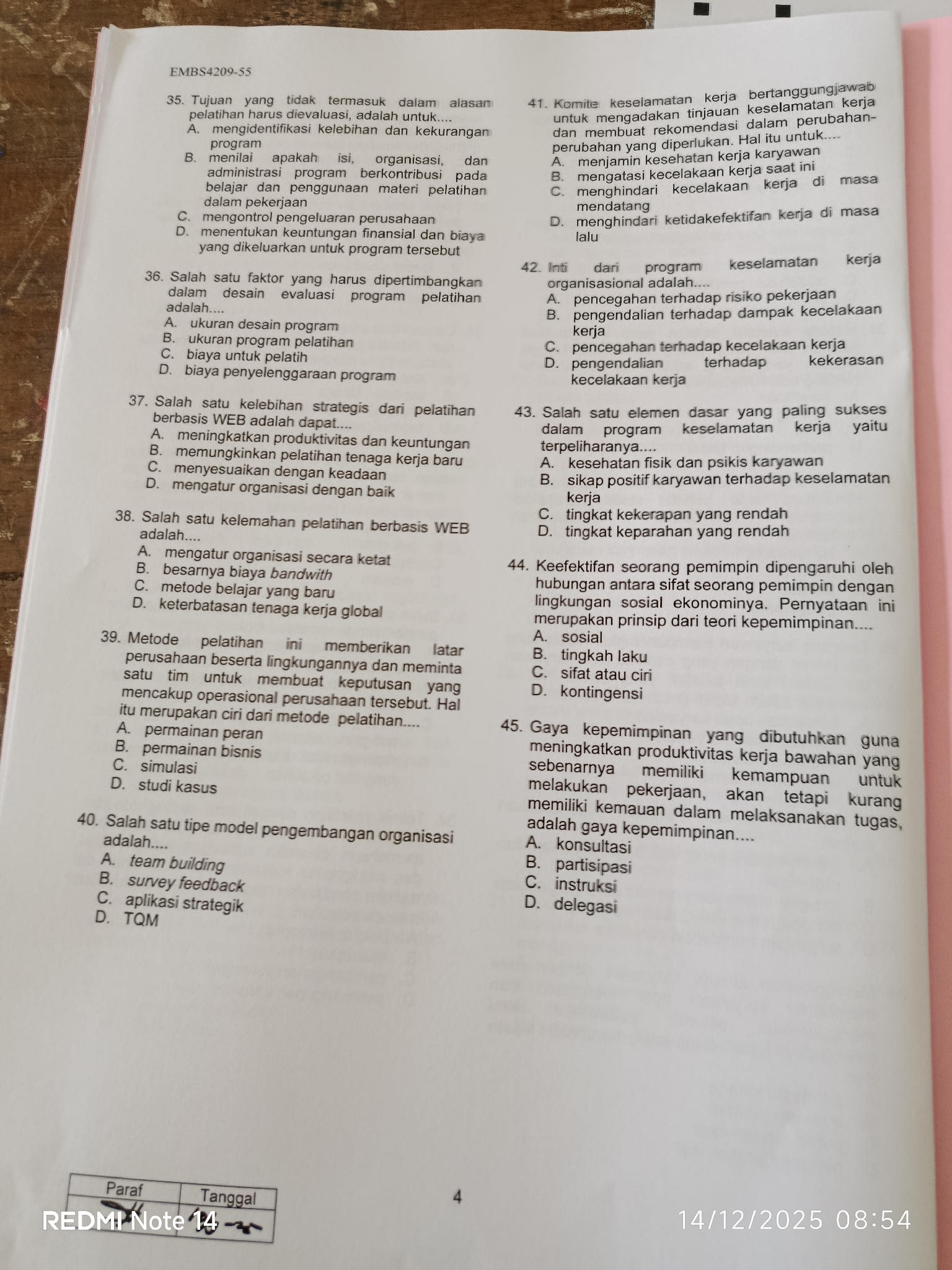 40. Salah satu tipe model pengembangan | StudyX