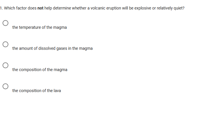 1. Which factor does not help determine | StudyX