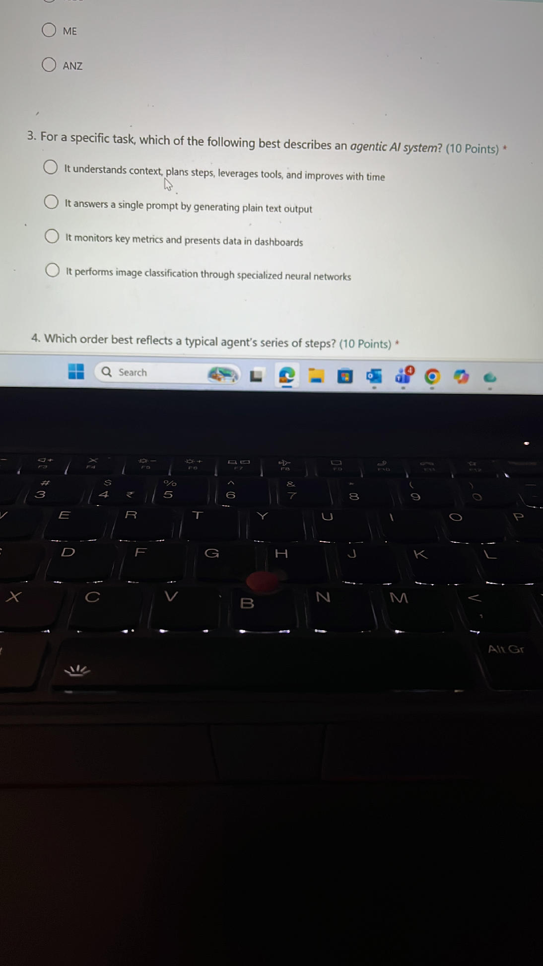 3. For a specific task, which of the | StudyX