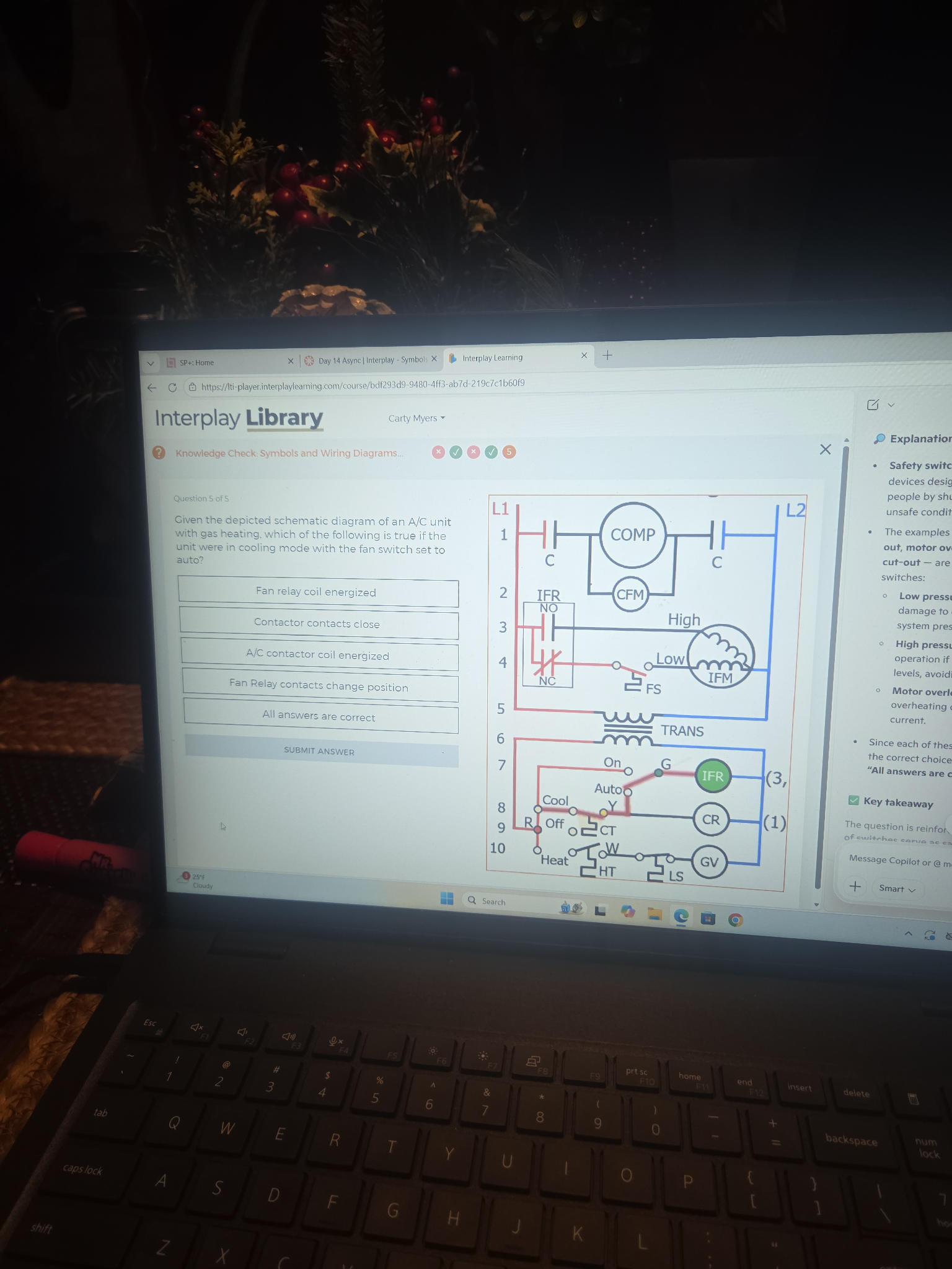 Question 5 of 5 Given the depicted | StudyX