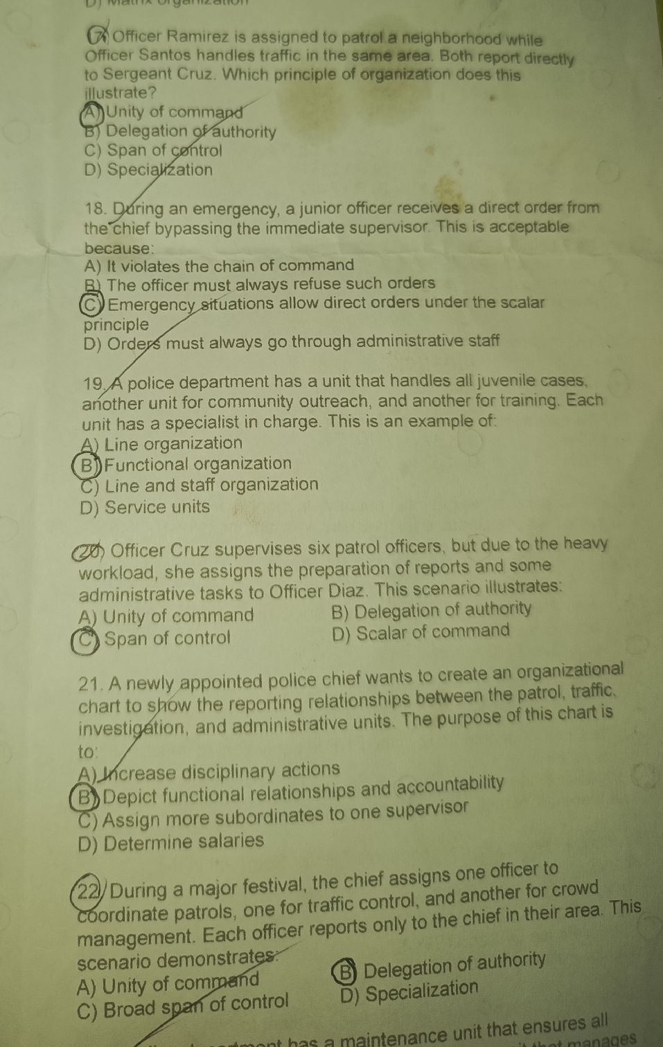 Officer Ramirez is assigned to patrol a | StudyX