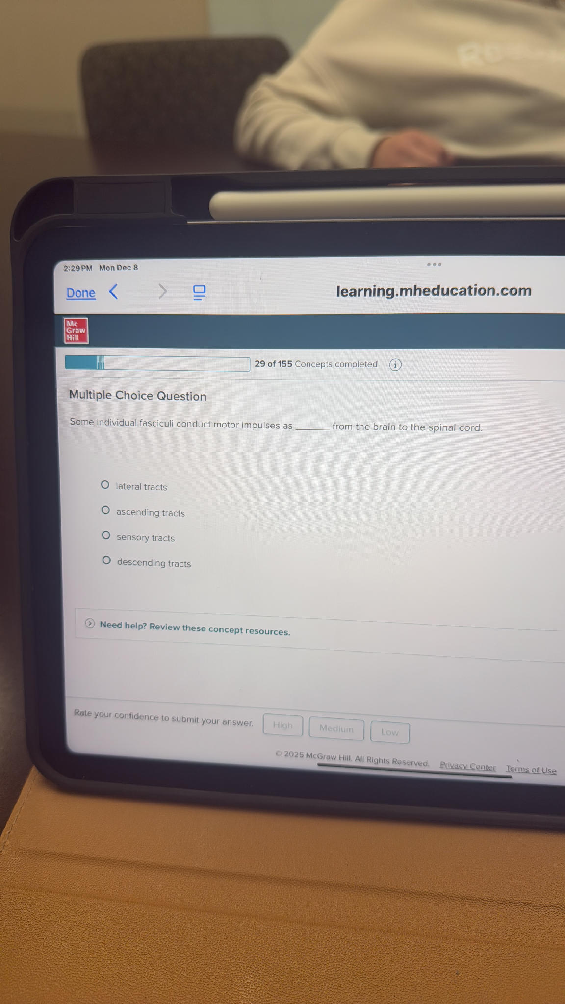 Multiple Choice Question Some individual | StudyX