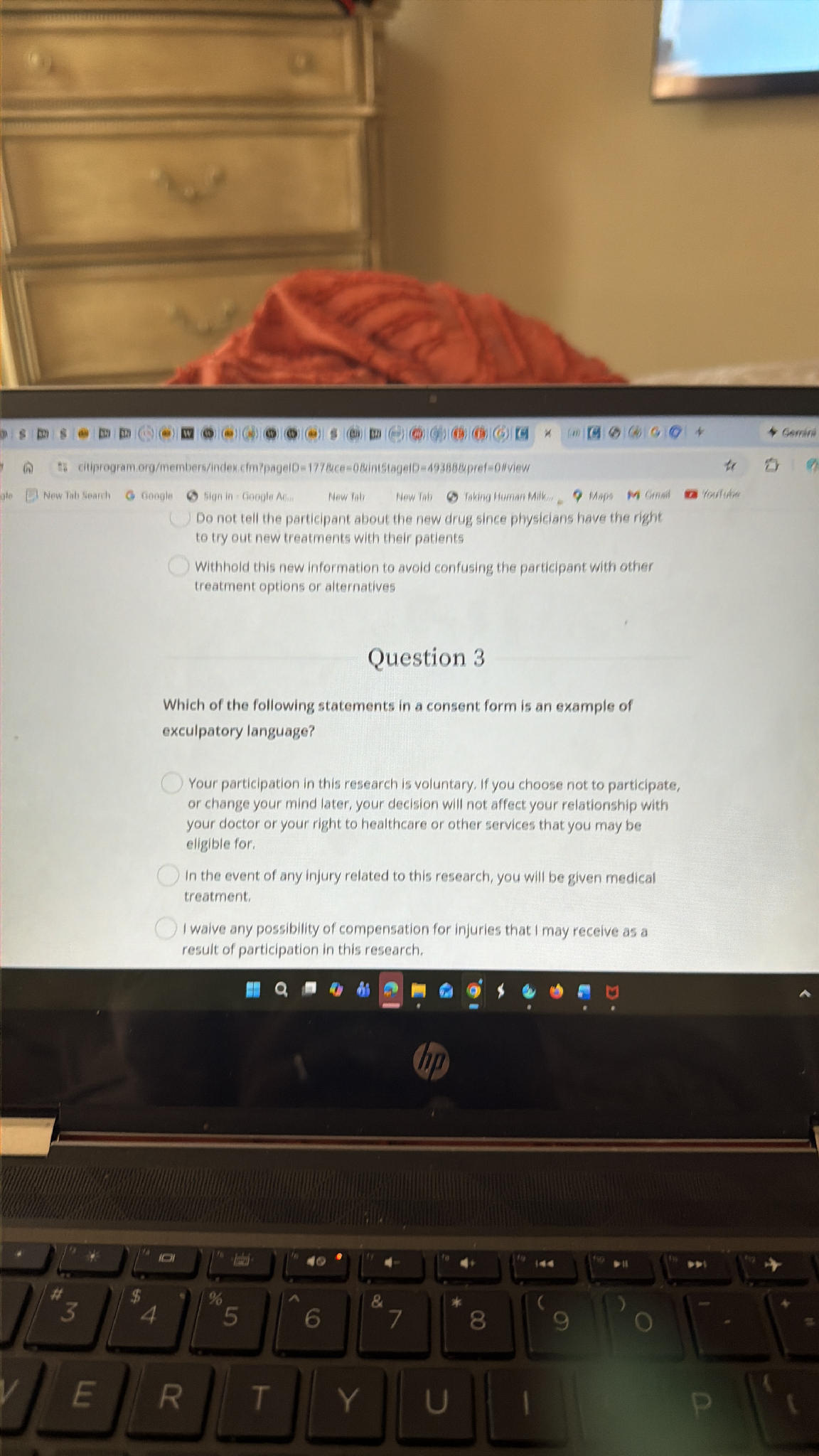 Which of the following statements in a | StudyX