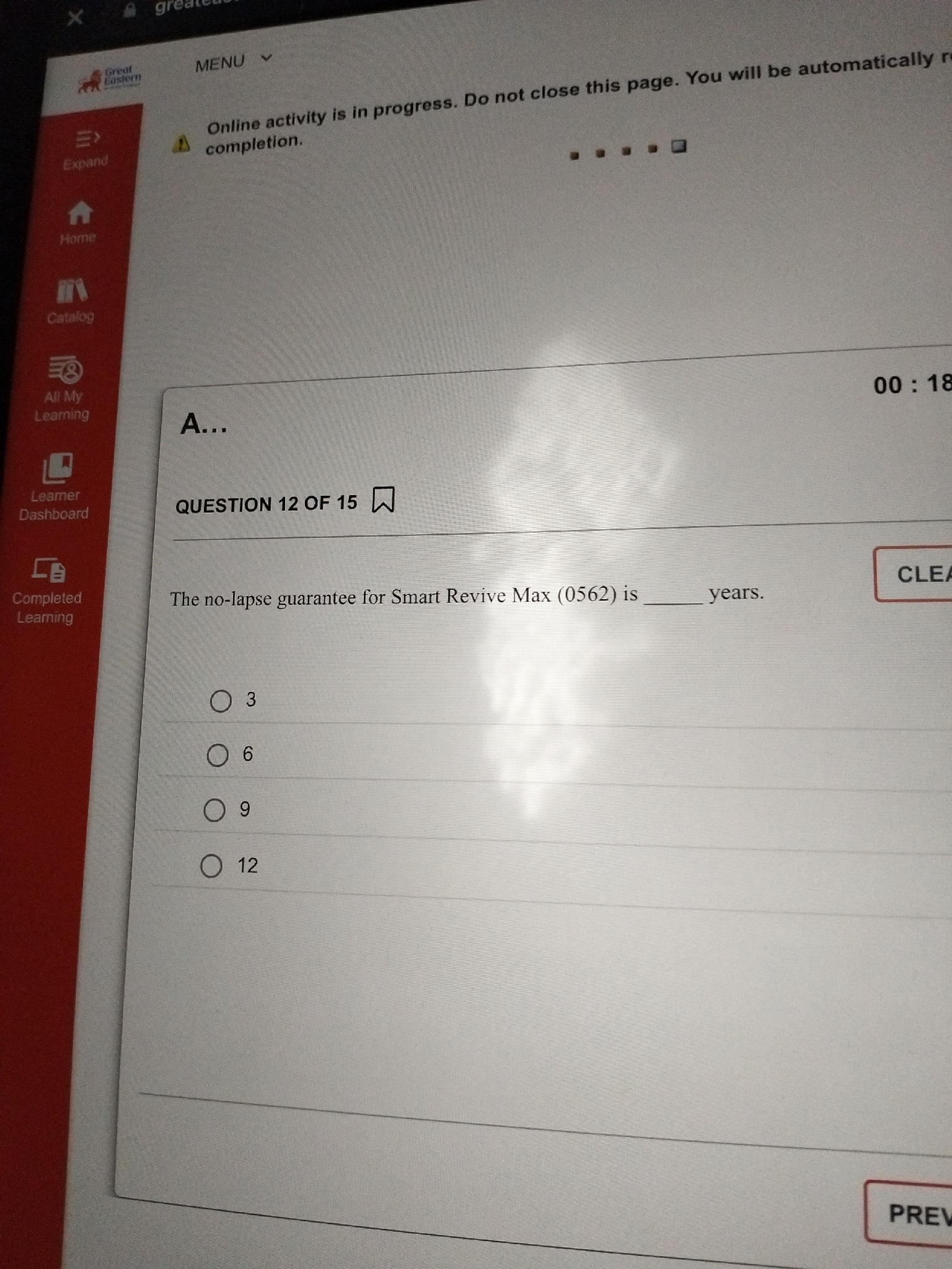 The no-lapse guarantee for Smart Revive Max | StudyX