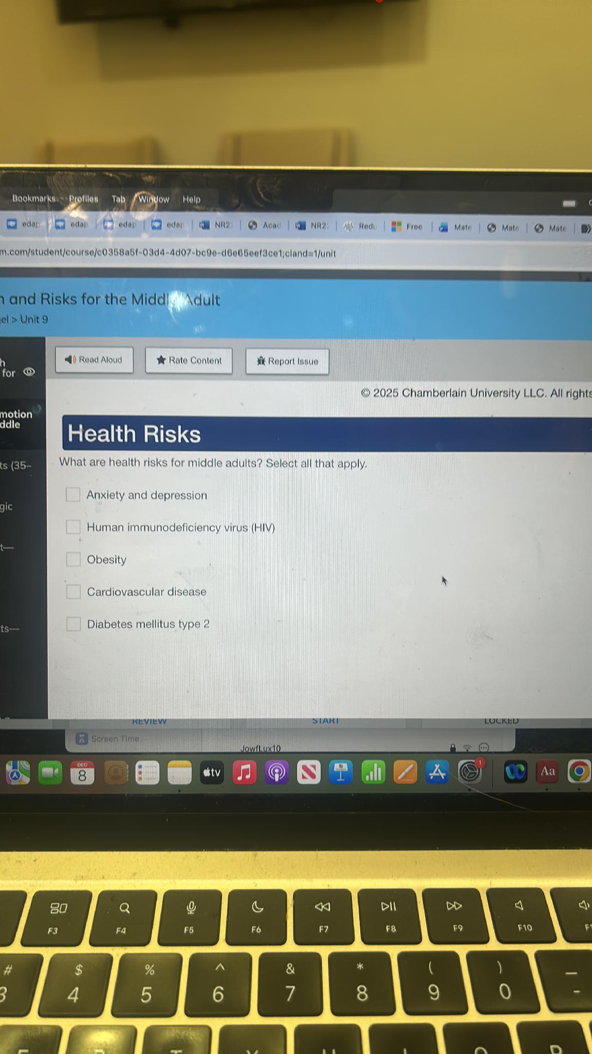 Health Risks What are health risks for | StudyX